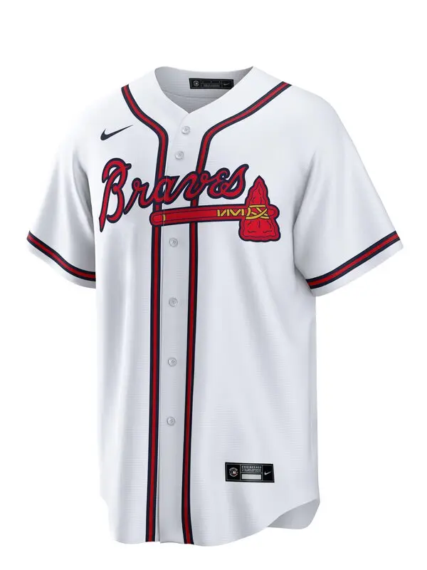 Nike Mlb Atlanta Braves Replica Baseball Jersey - Red