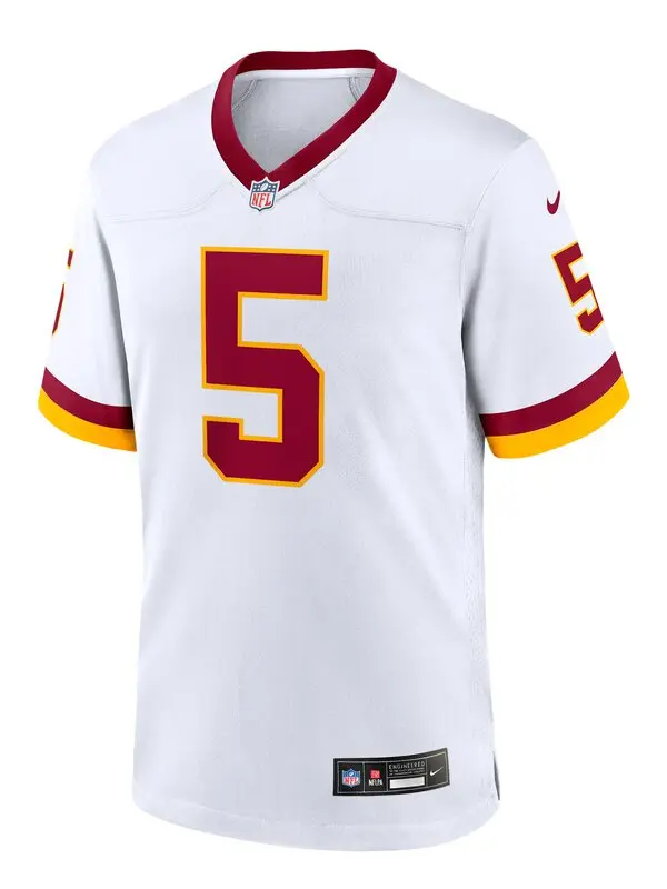 Nike Jayden Daniels Washington Commanders Nfl Game Jersey - White