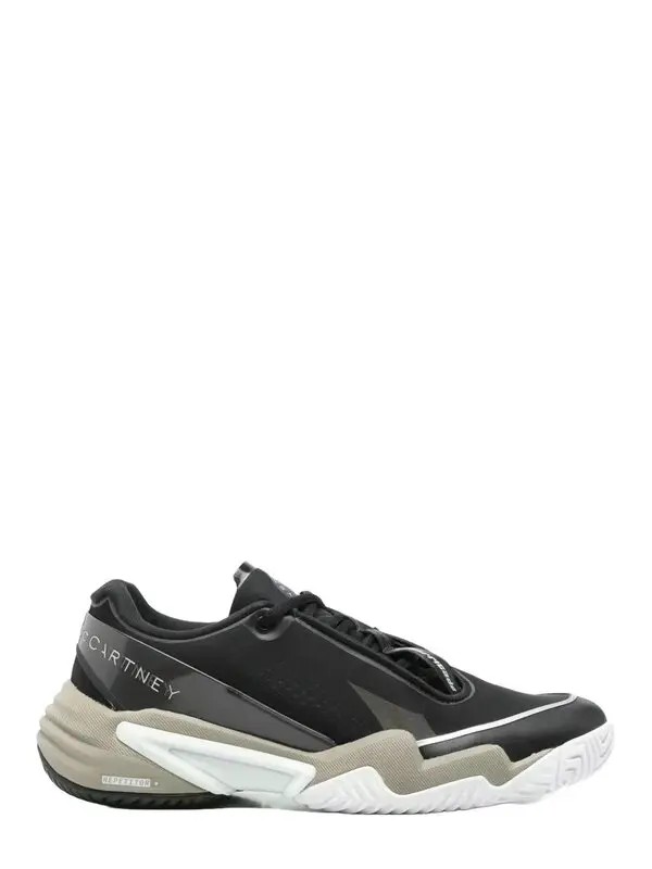 Adidas By Stella McCartney Barricade Leather Sneakers - Black