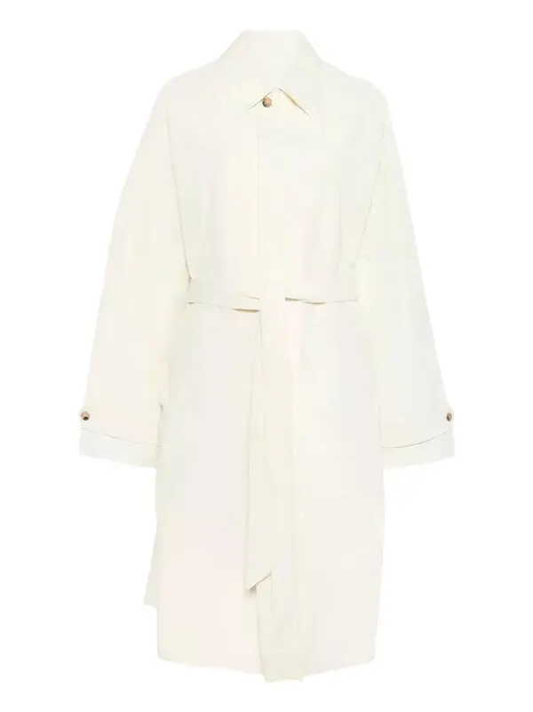 Calvin Klein Marisol Belted Coat - White