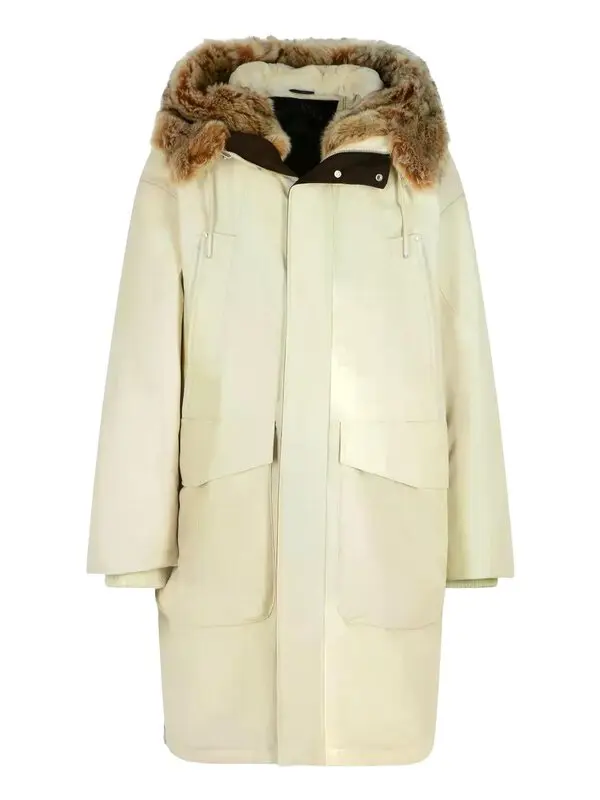 Moose Knuckles Shearling-hooded Parka - Neutrals