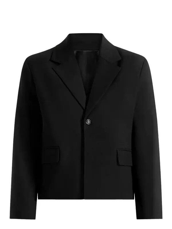 Manière De Voir Silas Cropped Blazer - Black