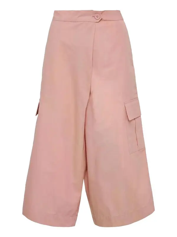 Biyan Multiple-pocket Cargo Pants - Pink