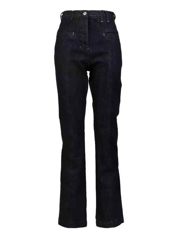 Jacquemus Logo-embroidered Jeans - Blue