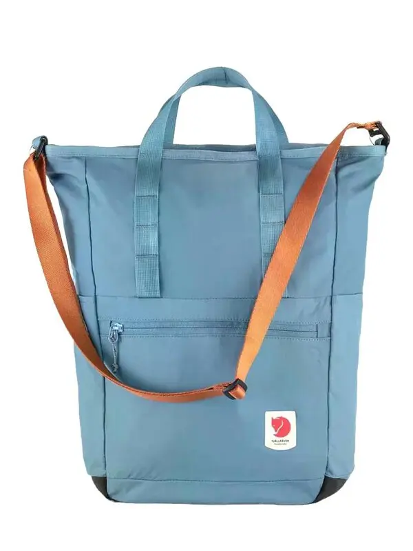 Fjallraven Logo-patch Backpack - Blue