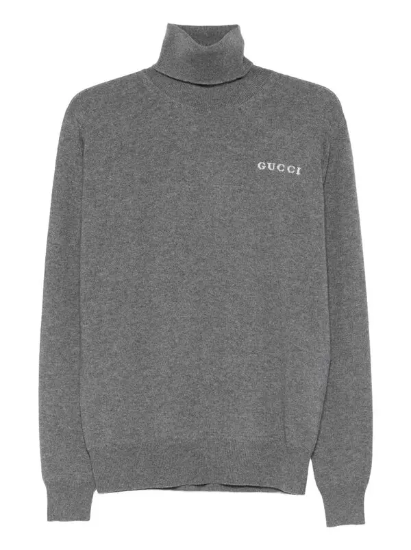 Gucci Roll-neck Sweater - Grey