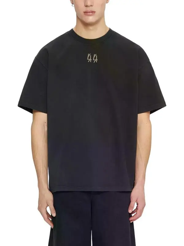 44 LABEL GROUP Graphic Print T-shirt - Black