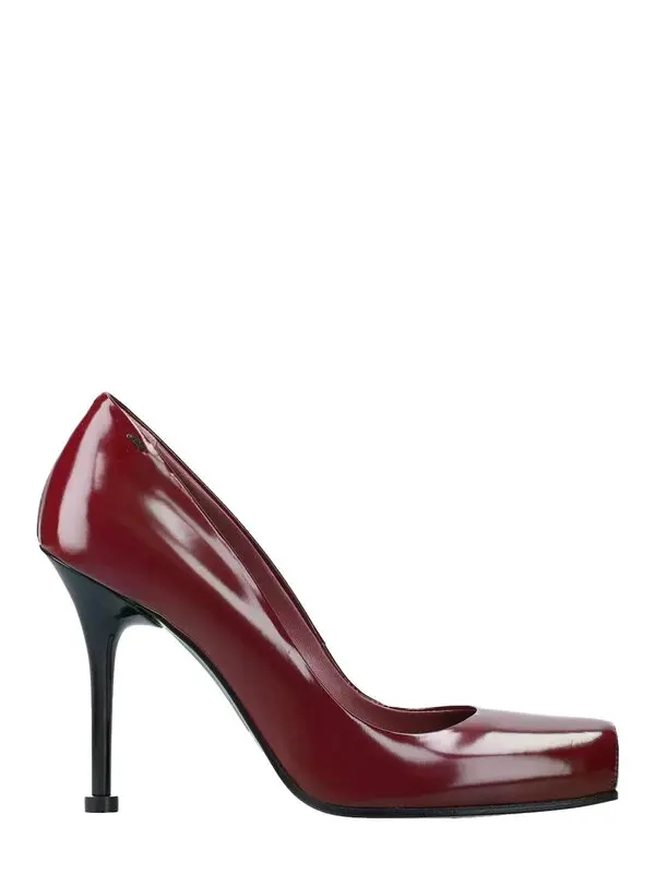 Premiata Square-toe Heeled Pumps - Red