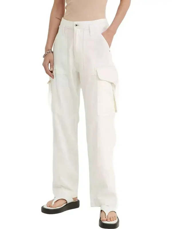 G-star Raw Cargo Pocket Trousers - White