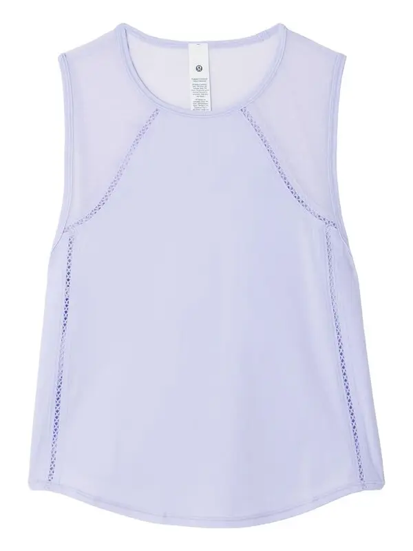 Lululemon Sculpt Lace-trimmed Tank - Purple