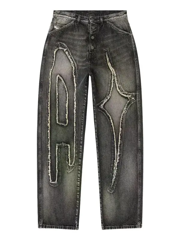 DIESEL X Thug Club D-thugclub Jeans - Black
