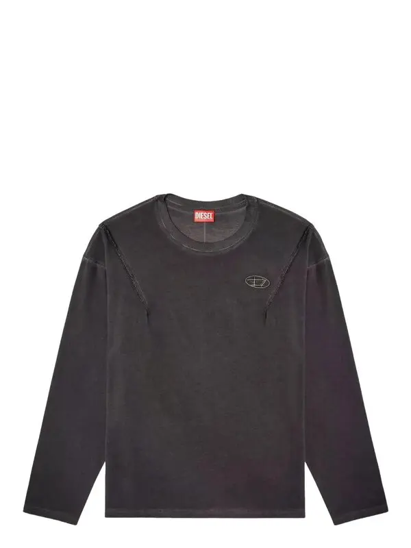 DIESEL® Logo-plaque T-shirt - Black