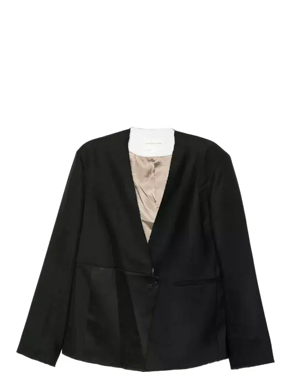 VIKTORIA CHAN Panelled Blazer - Black