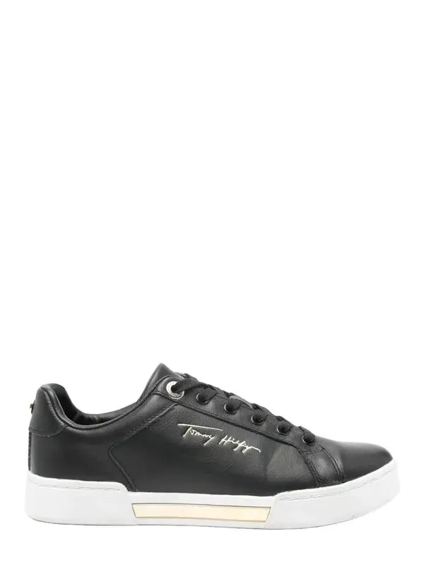 Tommy Hilfiger Elevated Court Sneakers - Black