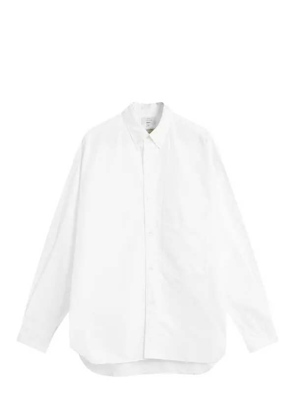 Studio Nicholson X Beams Plus Lisa Oxford Shirt - White