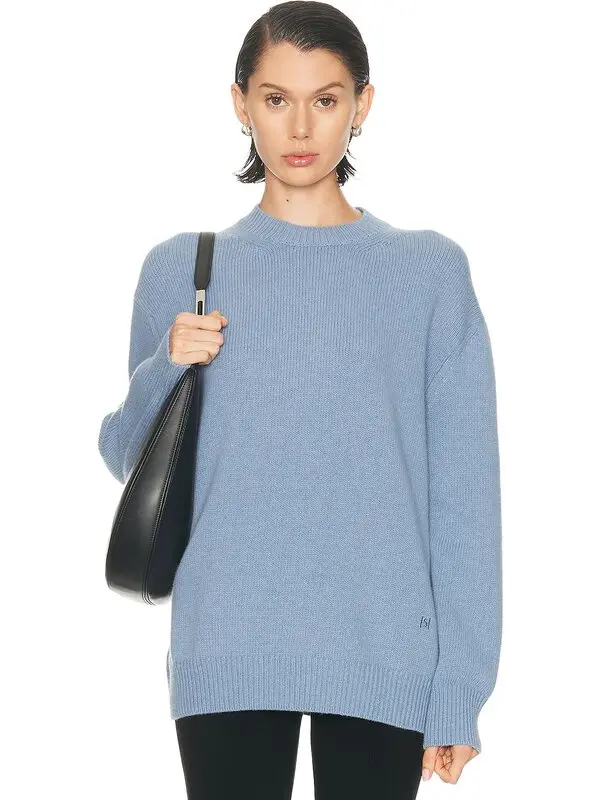HIGH SPORT Georgia Sweater - Ocean Blue
