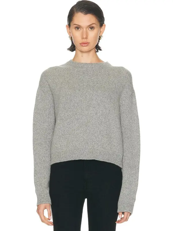 Khaite Milo Cashmere Sweater - Fog