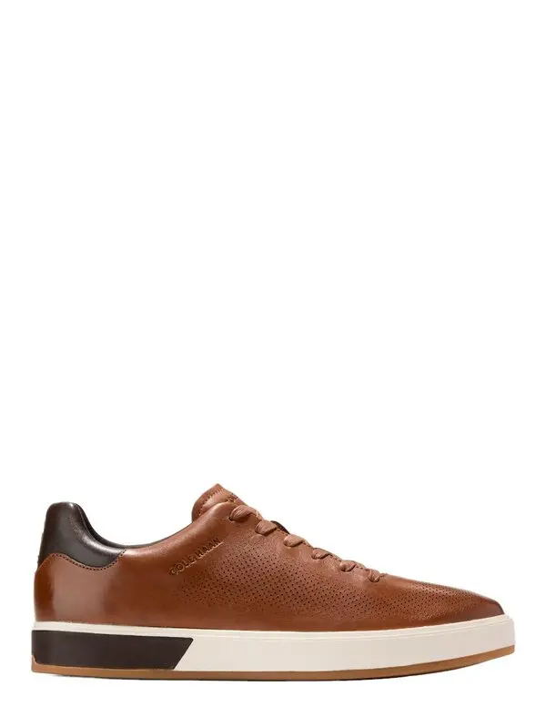 Cole Haan Grandprø Angleace Sneakers - British Tan-chocolate-ivory