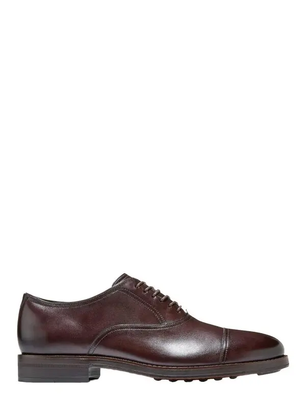 Cole Haan Ledley Grand Captoe Oxfords - Madeira-dark Natural