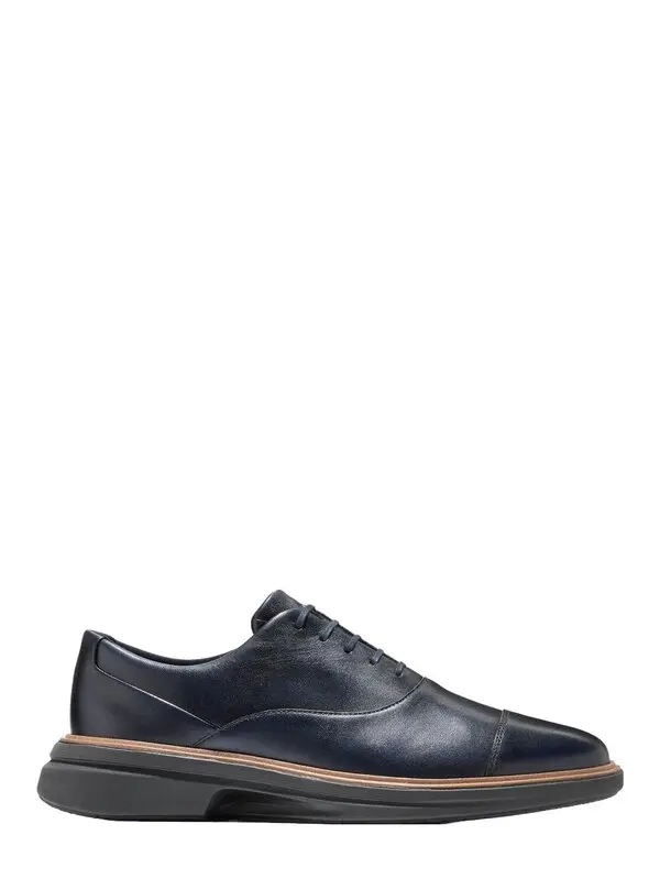 Cole Haan Riginalgrand Cityspectre Captoe Oxfords - Midnight Moon-natural-black