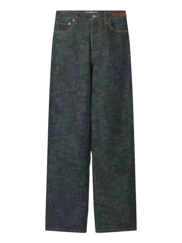 LANVIN Cotton Jeans - Blue