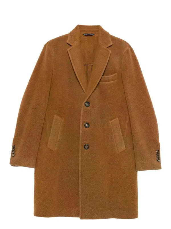 CIRCOLO 1901 Single-breasted Coat - Caramello