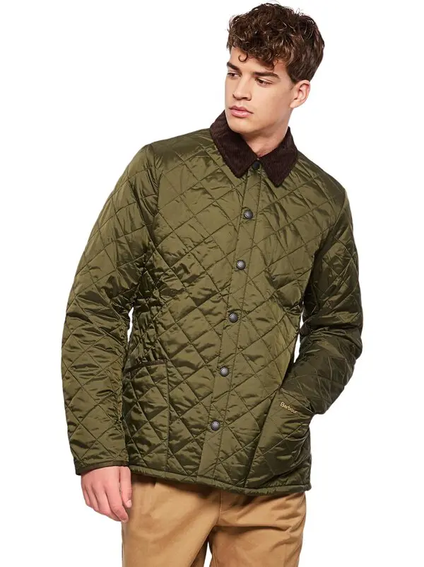 Barbour Liddesdale Quilted Nylon Blazer - Green