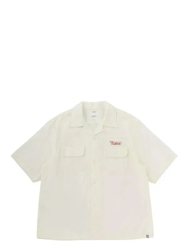 Visvim Logo-embroidered Shirt - White
