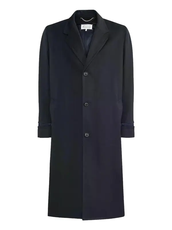 MAISON MARGIELA Button-front Coat - Blue