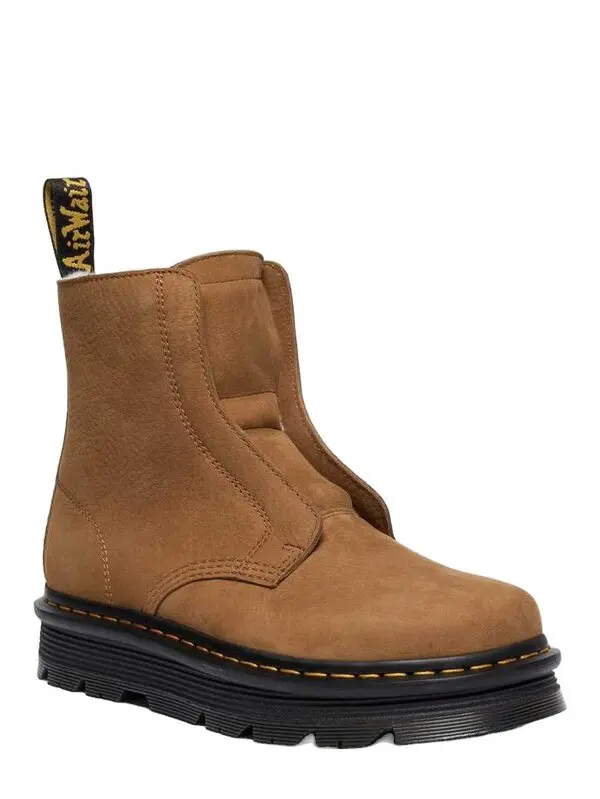 Dr. Martens Zebzag Laceless Warm Lined Boots - Brown