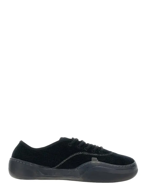 ERL Low Skate Mule Sneakers - Black