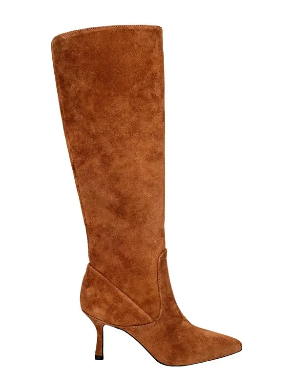 L'Agence Marya Knee-high Boot - Buckskin Suede