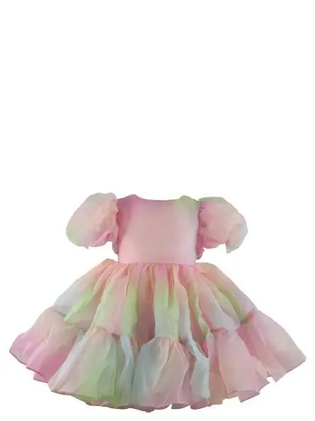 LOLA + THE BOYS Marshmallow Dream Dress - Pink