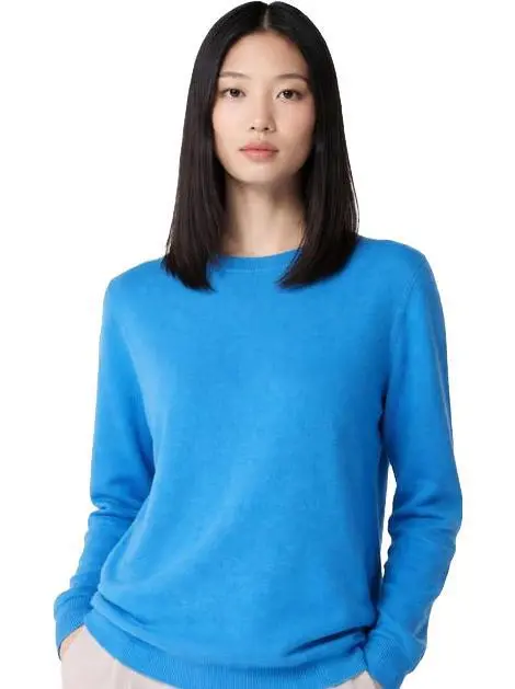 Gobi Cashmere Cashmere Crewneck Sweater - Cendre Blue