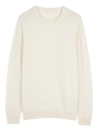 Gobi Cashmere Cashmere Crewneck Sweater - Off White