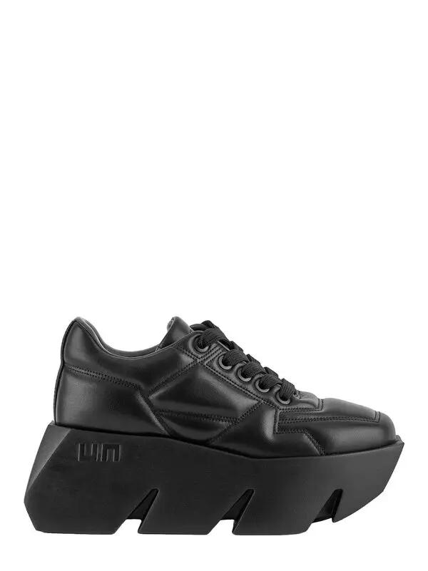 United Nude Bull Puffy Platform Sneakers - Black