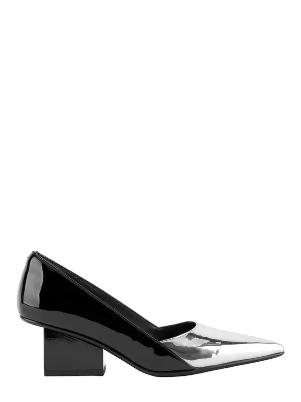 United Nude Raila Pump - Silver + Black