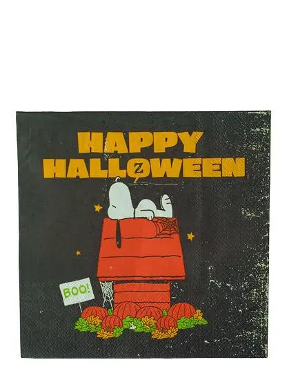 JOLLITY & CO Peanuts Halloween Large Napkins - Assorted Pre-pack