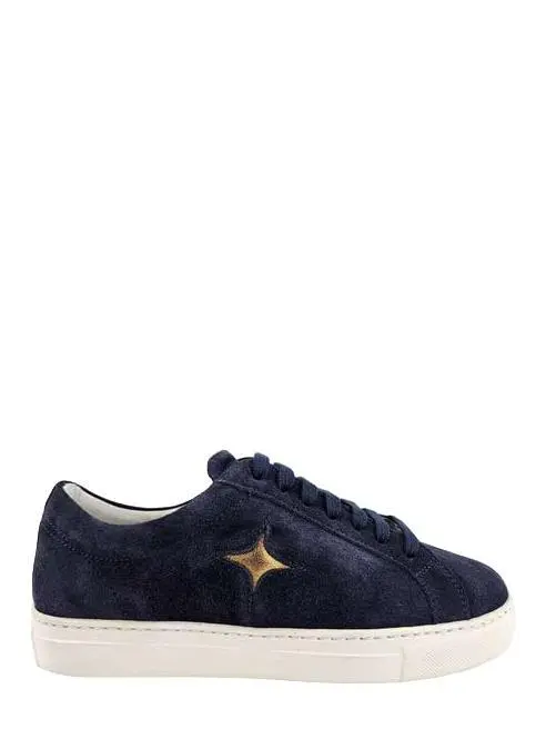 MADISON MAISON Sirius Star Suede Sneakers - Blue