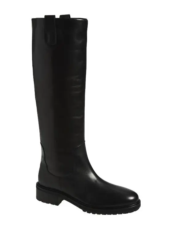 AeydĒ Henry Knee High Boots - Black