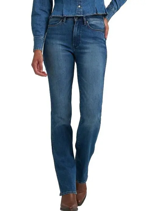 Wrangler High Rise Bootcut Jeans - Canyon Crest