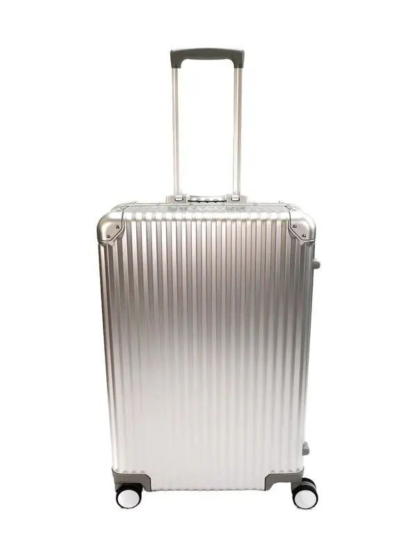 VINGARDEVALISE Vinaluminum 12-bottle Wine & Spirits Suitcase - Silver