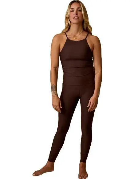 Carve Designs Saluda Full Length Compression Tight - Coffee