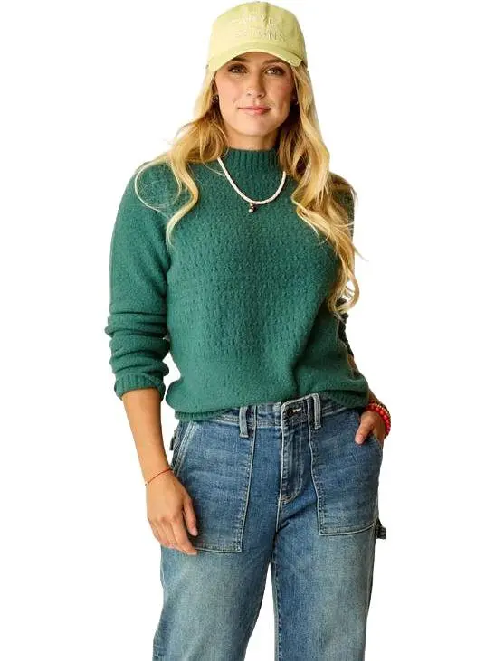 Carve Designs Monroe Stitched Sweater - Bistro