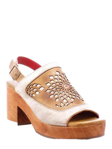 Bed Stu Jinkie Slingback Platform Sandal - Nectar Lux Cashew Rustic