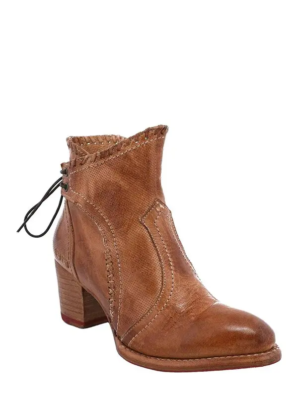 Bed Stu Bia Ankle Boots - Tan Dd