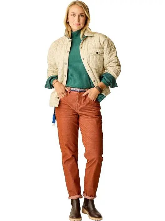 Carve Designs Carson Cord High-rise Cords - Copper