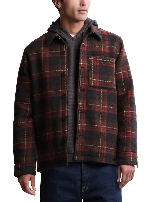 Barefoot Dreams Plaid Shacket - Russet Plaid
