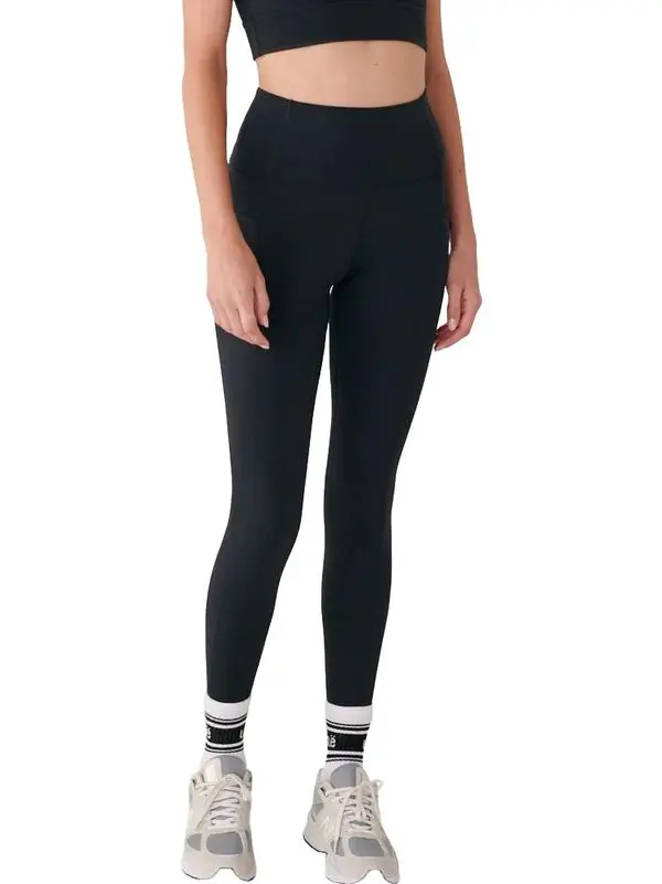 LOLE Step Up Ankle Leggings - Black