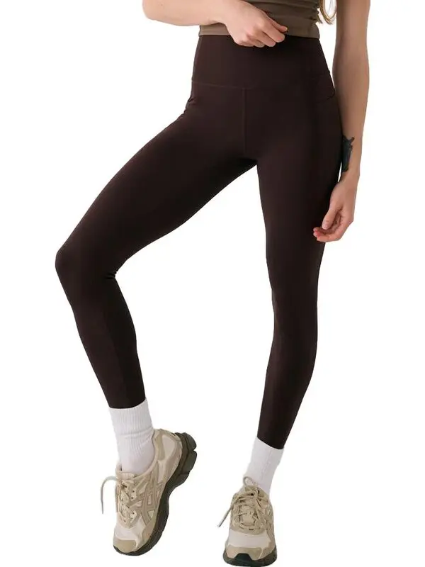 LOLE Step Up Ankle Leggings - Java